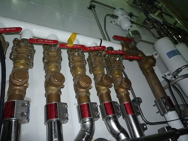 Installation Examples - engine room